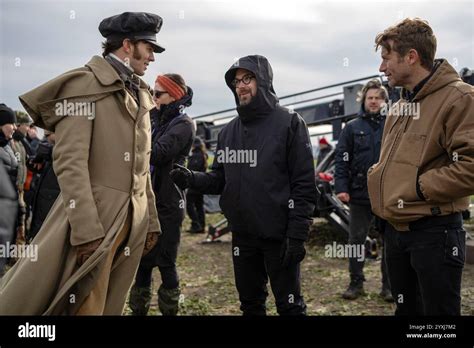 Nosferatu From Left Nicholas Hoult Director Robert Eggers