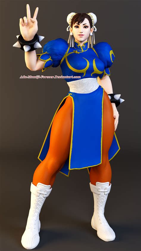 Chun Li Sfv Render 2 By Biotengu On Deviantart