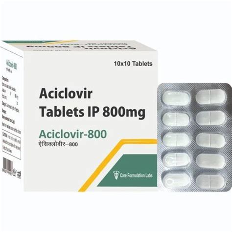 Aciclovir 800 Mg Tablet At ₹ 42910strip Anti Cancer Medicine In New