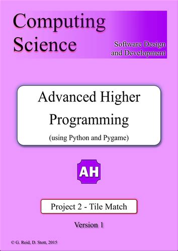 Games Programming Using Pygame Project 2 Tile Match Teaching