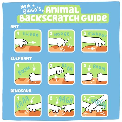 Bluey You Scratch My Back I Scratch Yours With