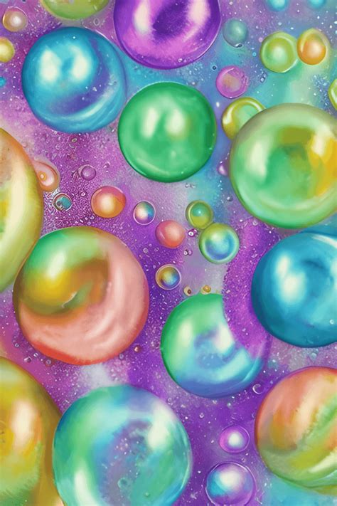 Rainbow Bubbles · Creative Fabrica