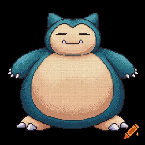 Snorlax Sprite Sheet