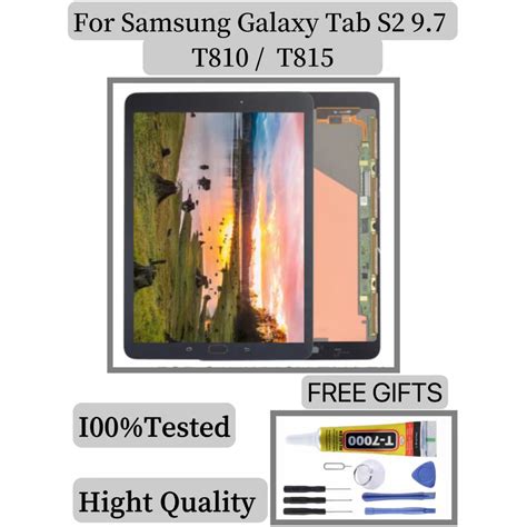 ชุดประกอบหน้าจอสัมผัส Lcd สําหรับ Samsung Galaxy Tab S2 97 T810 T815