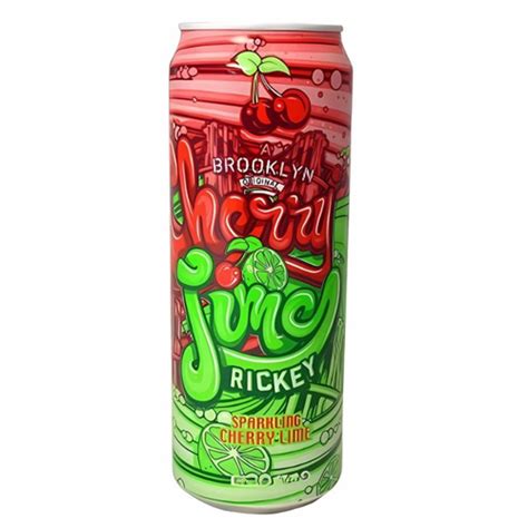 Arizona Rickey Sparkling Cherry Lime Juice 22oz Master Mac Food