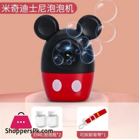 Disney Mickey Mouse Bubble Camera Machine In Pakistan