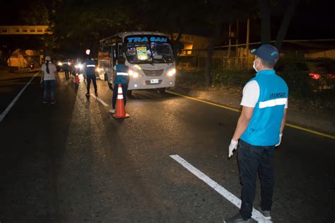 Continúan Controles De Tránsito Nocturnos En Los Patios Últimas