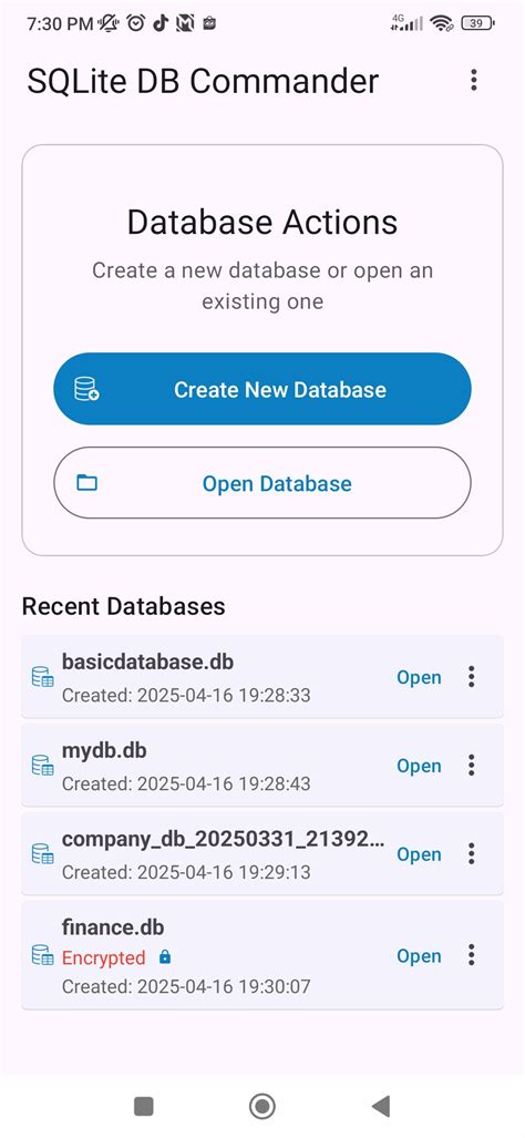 Download Do Apk De Db Commanderx For Sqlite Para Android