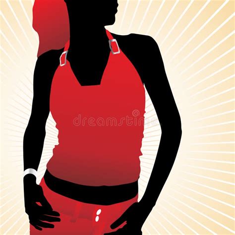 Vector Fashion Girl Stock Vector Illustration Of Success 2881442