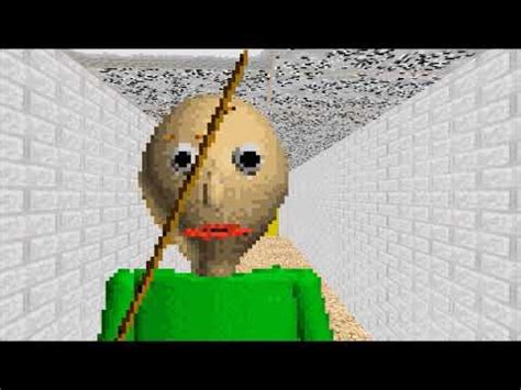 Insane Baldis Basics Glitch How Fast Is Baldi Moving And Slapping His