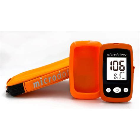 New Microdot Pro Glucometer Sleeve And Case Medical Warehouse