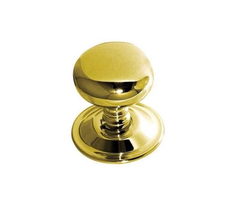 Top Quality Frelan Jv46 Mushroom Door Knobs Polished Brass