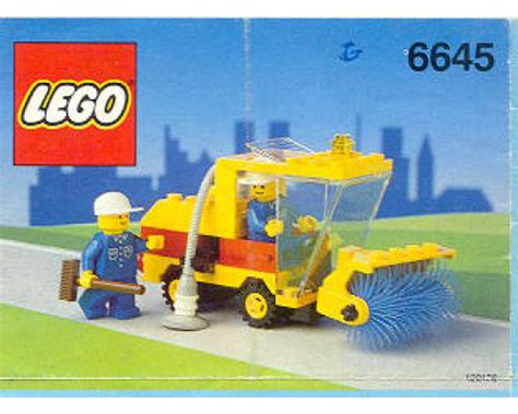 Lego Set 6645 1 Street Sweeper 1991 Town Classic Town Rebrickable