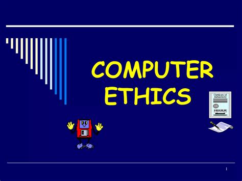 Ethics In Using Computer Ppt