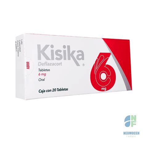 Kisika 6mg C 20 Tabletas Neumocen Farma