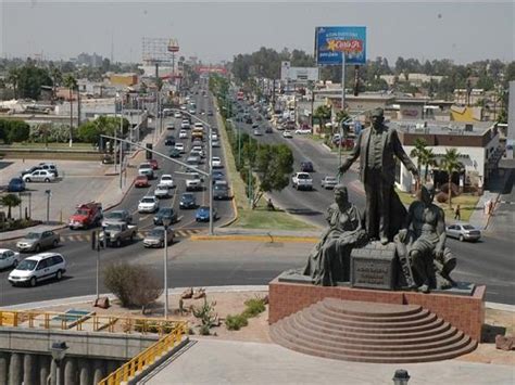 Paseo Por México Monument To Former President Lázaro Cárdenas In Mexicali