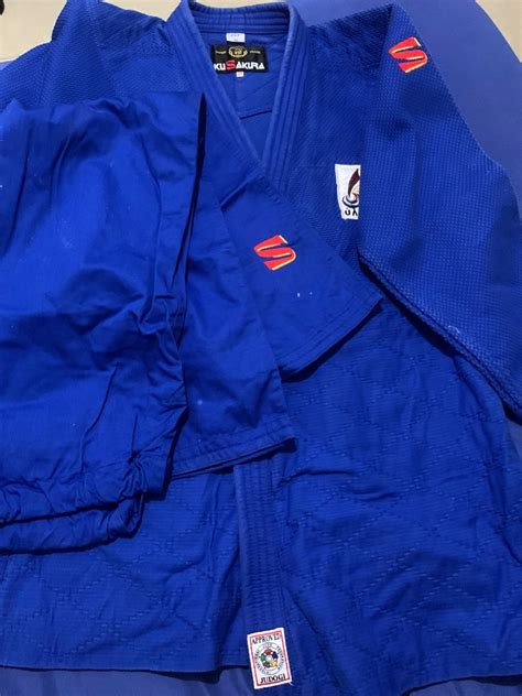 Kusakura Blue Judo Gi Sports Equipment Sports And Games Combat Sports