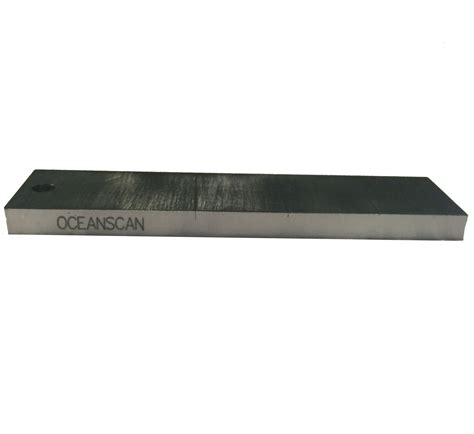 Eddy Current Test Block Carbon Steel Oceanscan