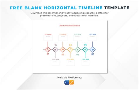 Editable History Timeline Templates In Word To Download