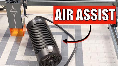 Air Assist For Laser Engraving Atomstack F30 V2 Air Assist Unbox