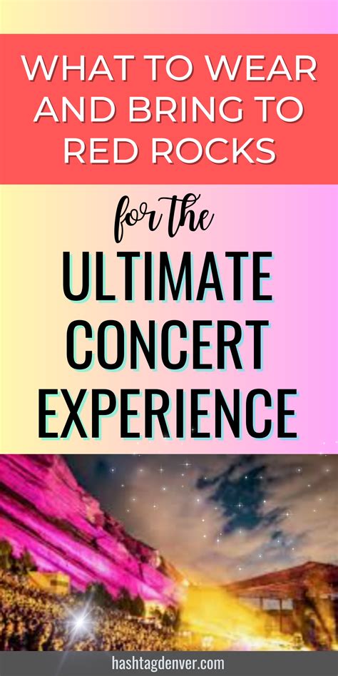 Red Rocks Concert Packages At Paul Hines Blog