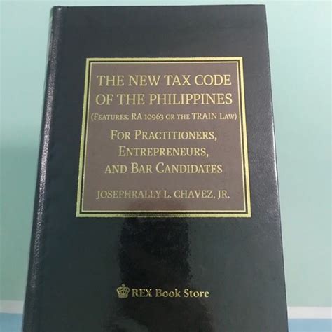 New Tax Code Of The Philippines Train Ra 10963 By Chavez Taxation Law