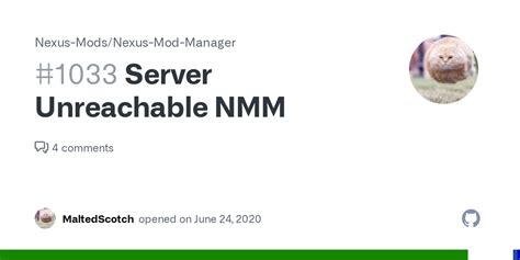 Server Unreachable Nmm · Issue 1033 · Nexus Modsnexus Mod Manager