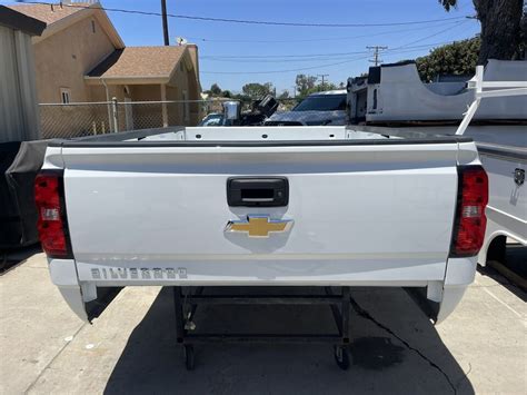 2014 19 Chevy Silverado Long 8 Long Bed White Truck Bed Complete