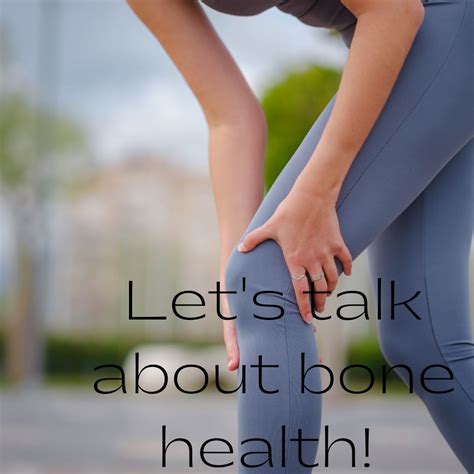 Lets Talk About Bone Health Adele Muller