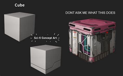 Dont Ask Me What This Does Cube Vs Sci Fi Concept Art Know Your Meme