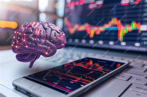 Anatomical Brain Model On A Tablet In A Modern Office Integrating Traditional Anatomy With