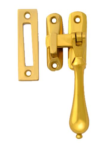 4012l Solid Brass Quadrant Lock With Security Screw Architectural
