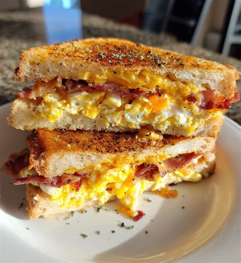 Air Fryer Breakfast Sandwich 12 Minute Morning Delight Vihaad Recipes