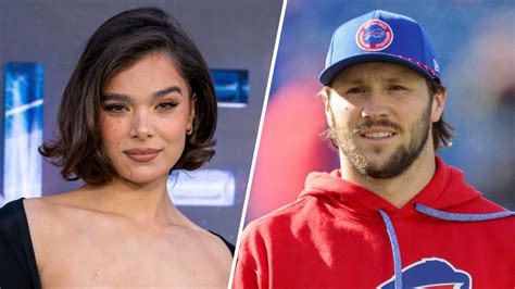 Hailee Steinfeld Josh Allen Are Engaged After One Year Of Dating Nbc