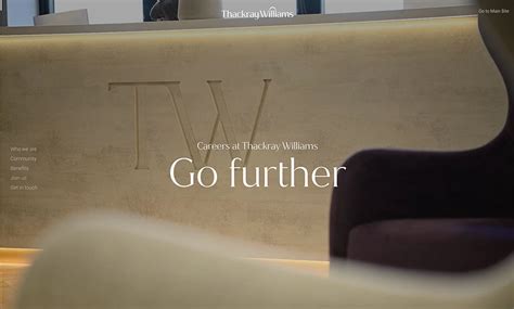 Thackray Williams Careers Hallmarkdesign