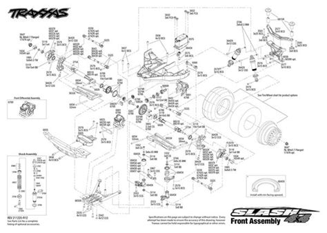 Traxxas Slash 4x4 Vxl Parts Diagram
