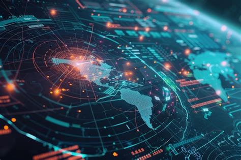 Premium Photo The Elegance Of Futuristic Data Visualization Desi