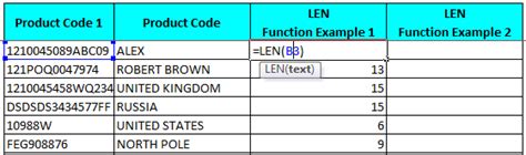 Len Left And Right Function In Excel With Basic Excel Examples Excel