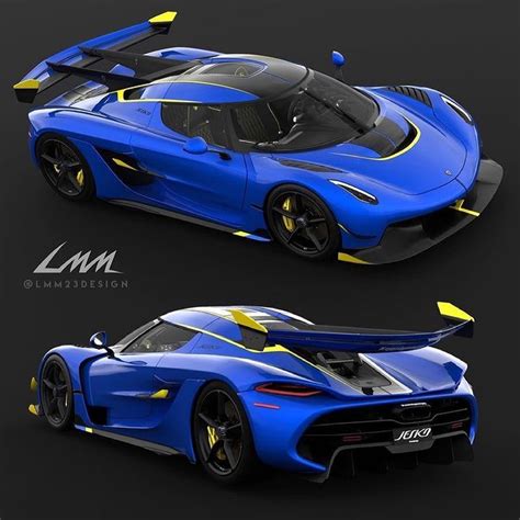 Koenigsegg Jesko Specification Blue Sports Cars