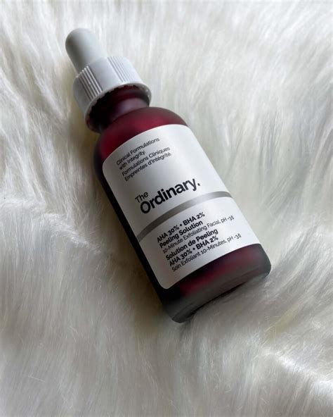 The Ordinary Peeling Solution Aha 30 Bha 20 Review The Pink