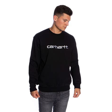 Carhartt Wip Crewneck Carhartt Sweat Blackwhite