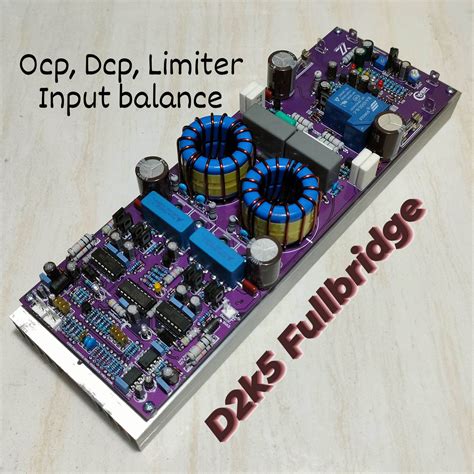 Kit Power Class D D2k5 Fullbridge Full Fitur Dual Feedback Limiter