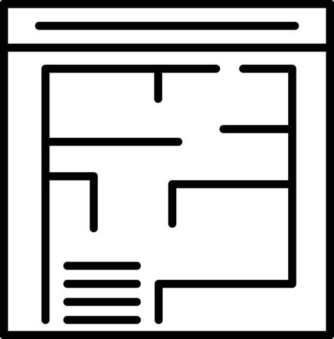 Evacuation Plan Illustration Icon 55077485 Vector Art At Vecteezy