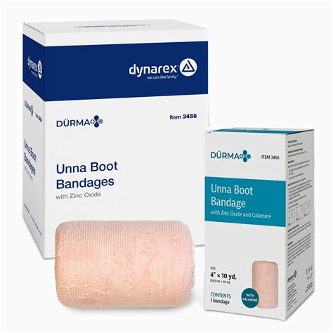 Dynarex Dürma Unna Boot Bandages With Zinc Oxide And Calamine