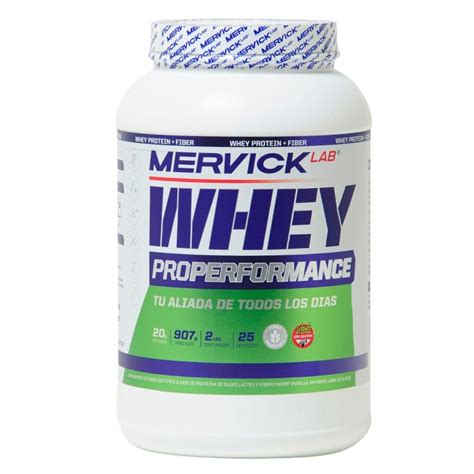 Whey Pro Performance 2 Lbs Mervick Lab Proteína De Suero