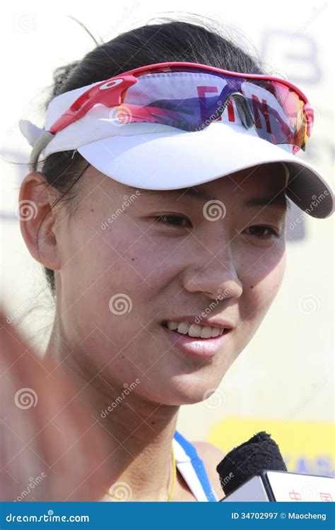 Cctv Interview Xue Chen Editorial Photography Image Of Competitor