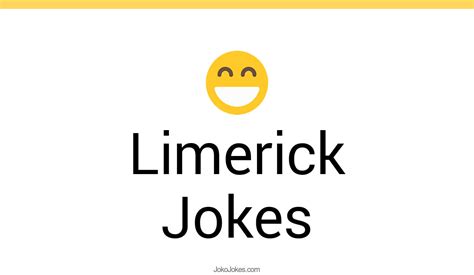 53 Limerick Jokes And Funny Puns Jokojokes