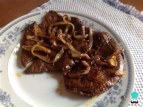 Hígado Encebollado Con Salsa Inglesa ¡más Sencillo Imposible