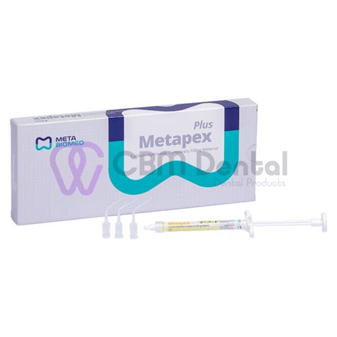 Metapex Plus Srg 22gr Hyd Calcium Metabiomed Cbm Dentaire