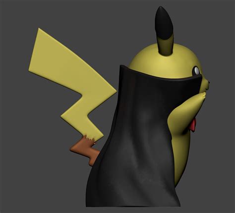 🐉 Pokemon Pikachu Dracula Halloween・free Stl File For 3d Printing・cults